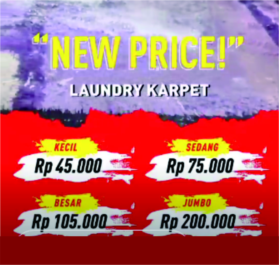 Laundry Karpet di Makassar dari Londria